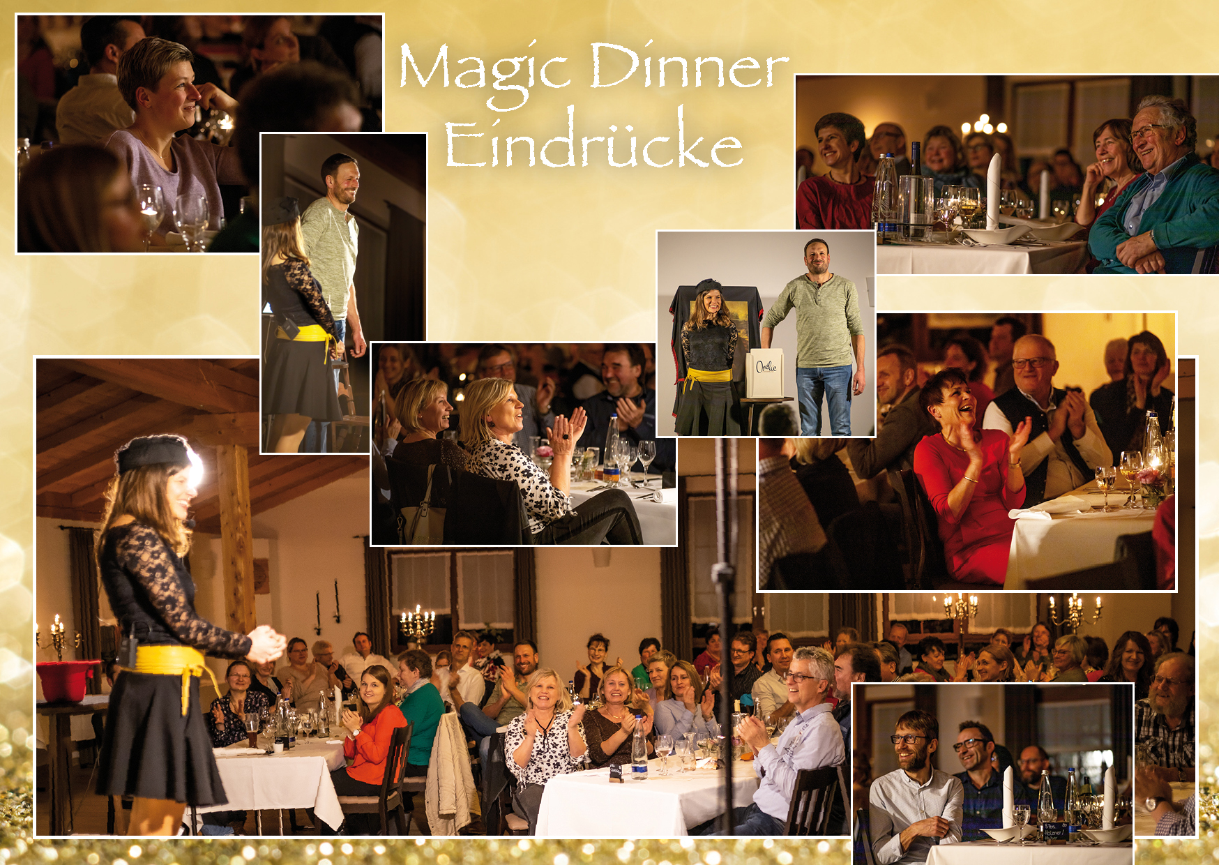 Orélie's Magic Dinner - Die Zaubershow mit 4-Gänge-Menü | Orélie